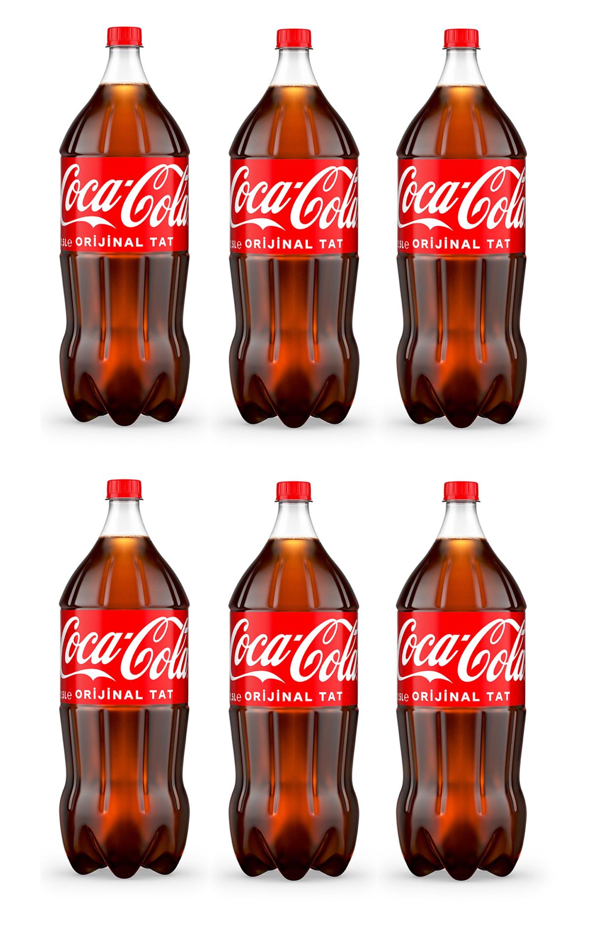 Coca Cola Kola Orijinal Tat 2,5 Lt X 6 Adet - İçecek Kapıda
