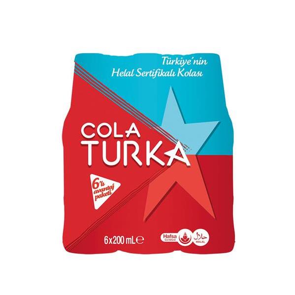 Cola Turka Kola Cam 200 Ml X 6 Adet - İçecek Kapıda